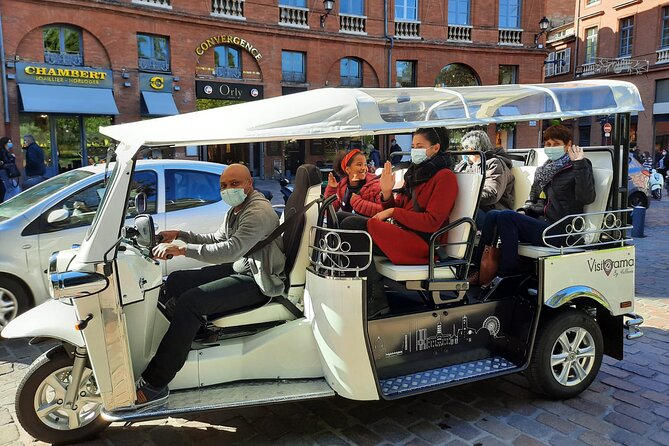 Toulouse Tour in Electric Tuk Tuk - Exploration of Restricted Areas