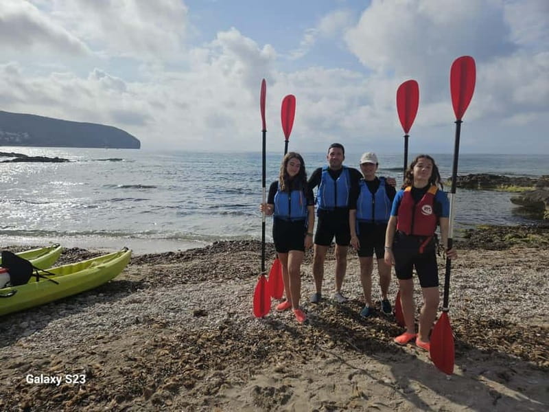 Tour kayak Moraira - Benitatxell (Cala Moraig) - Price and Value