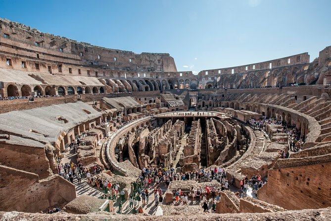 Tour of Colosseum With Arena Floor Access and Ancient Rome - Accessibility and Conditions