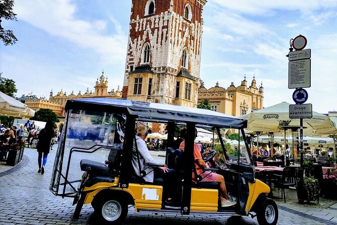 Tour of Krakow City Old Town, Kazimierz and Ghetto by Golf Cart - The Main Square and the Cloth Hall