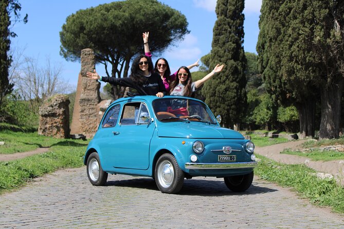 Tour of Rome Aboard a Vintage Fiat 500 - Exceptional Customer Service