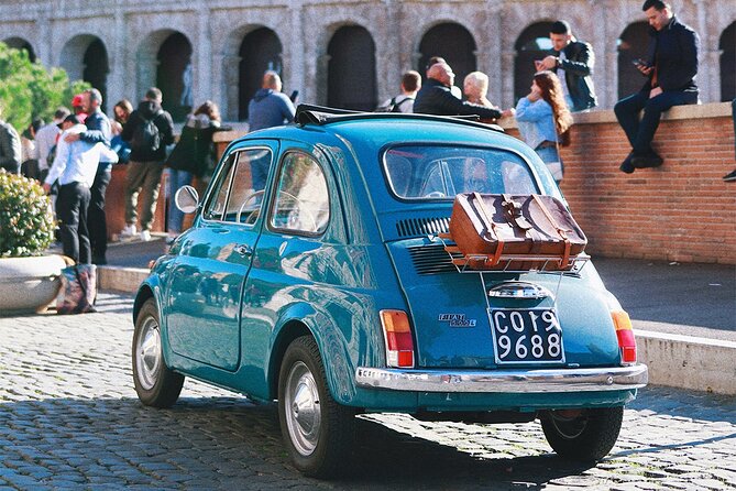 Tour of Rome Aboard a Vintage Fiat 500 - Memorable Photographic Opportunities
