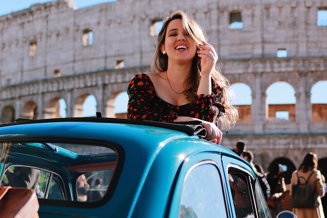 Tour of Rome Aboard a Vintage Fiat 500 - Booking and Confirmation Details