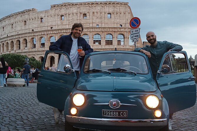 Tour of Rome Aboard a Vintage Fiat 500 - Frequently Asked Questions