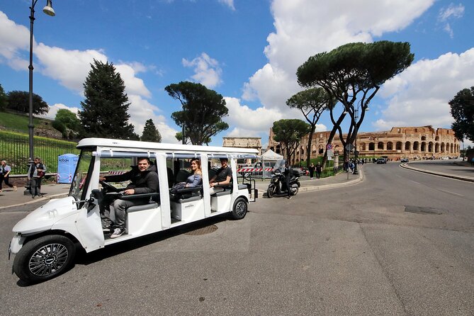 Tour of Rome in 7 Seater Golf Cart - Logistical Considerations