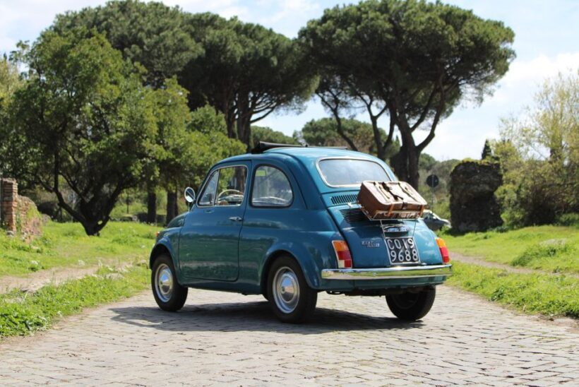 Tour of Rome on board a Vintage Fiat 500 - Key Points