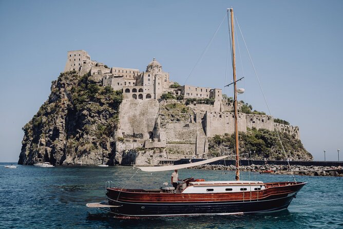 Tour of the Island of Ischia in Schooner - Swim and Snorkel in Scenic Spots