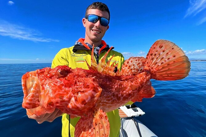 Tour with medium seabed or rod fishing. - Key Points