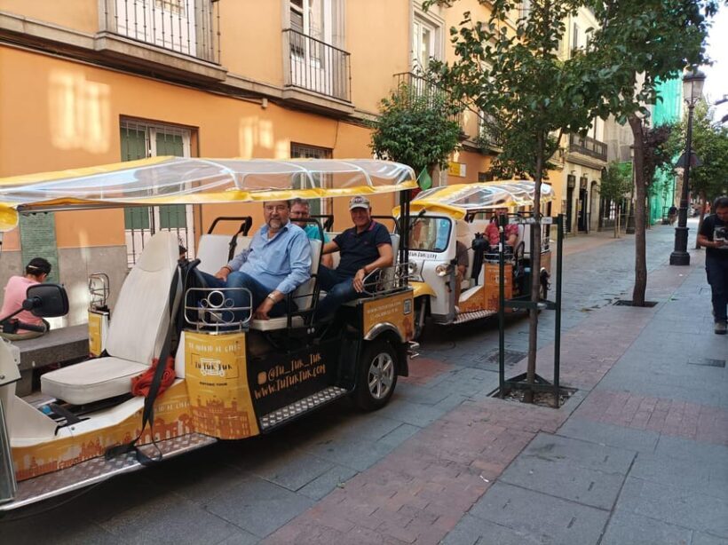 Tour with Private guide in Tuk Tuk through Madrid Torero - Key Points
