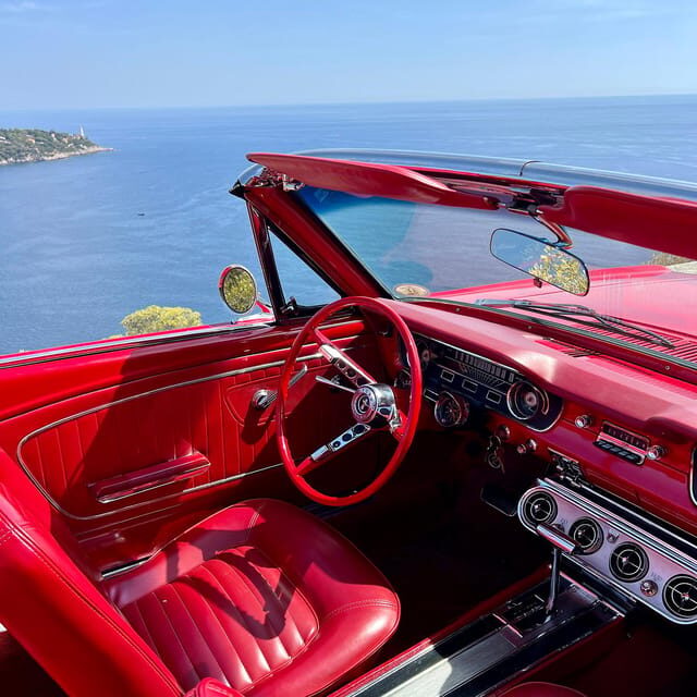 Tourist tour on French Riviera in a Ford Mustang convertible - Practical Details and What You Need to Know