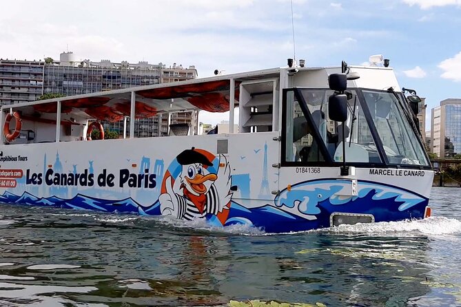 Tours of Paris and the Hauts-de-Seine in an Amphibious Bus - Practical Details