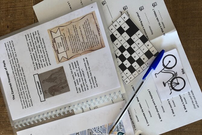 Track game in the Covered Passages of Paris - The Experience of the Tour