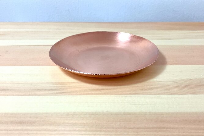 Traditional Craft Experience Copper Tray Making in Kyoto - Included Materials and Tools