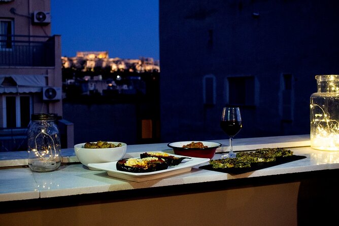 Traditional Greek Cooking Class and Lunch or Dinner With an Acropolis View - Enjoy a Unique Dining Experience With a View