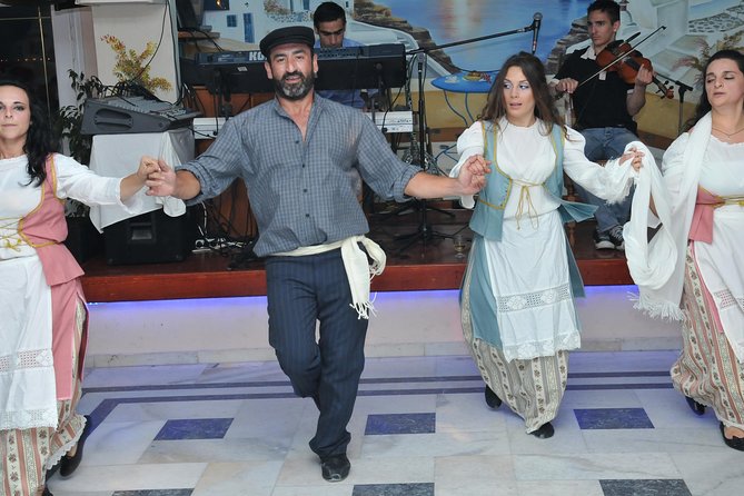 Traditional Greek Night Live Music & Dinner Show in Santorini - Accessibility Considerations