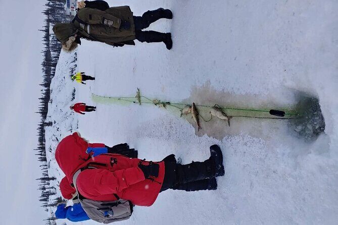Traditional Ice Fishing with Net Pull and Lunch - The Sum Up