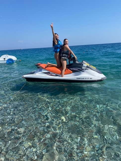 Traganou Beach: Yamaha Jet Ski Rental - The Scenery and Setting