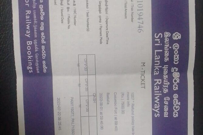 Train from Colombo to Kandy - An Overview of the Journey