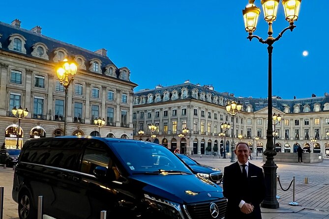 Transfer by luxury Mercedes from PARIS to => AIRPORT from PARIS with Cab-Bel-Air - Key Points