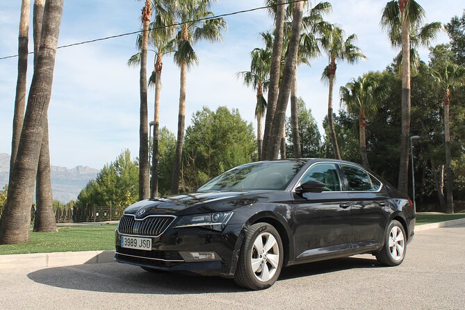 Transfer from Benidorm to Alicante airport in private Sedan car max. 3 passengers - The Experience on the Road