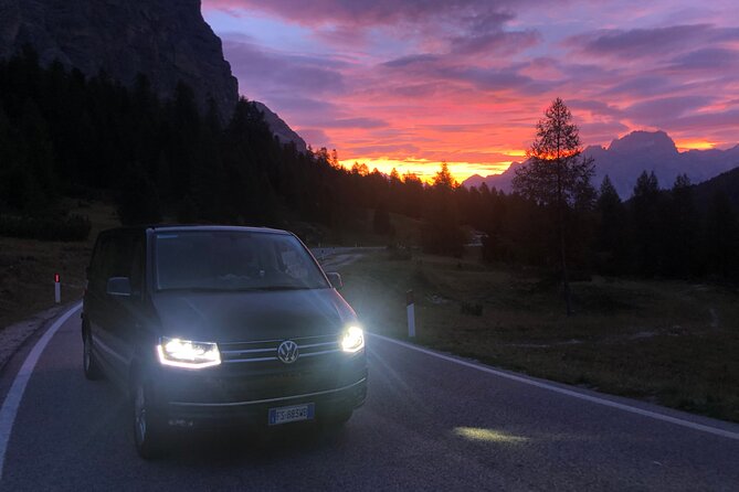 Transfer from Venice Marco Polo airport or Mestre station to Cortina d'Ampezzo - What’s Included and What’s Not