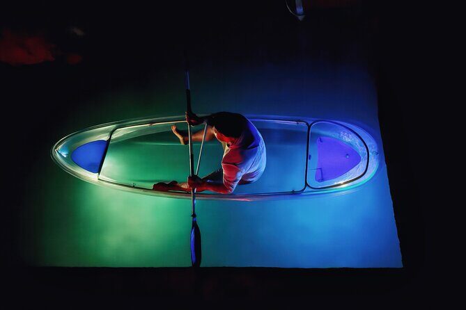 Transparent Canoes Illuminated on the Seawall of Hope - Who Should Consider This Tour?
