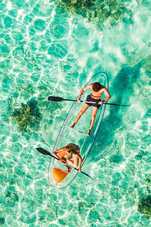 Transparent kayak sunset tour - The Scenic Highlights