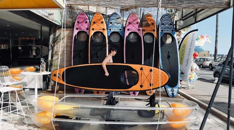 Transparent Stand Up Paddle Rental (single-seater) - Key Points