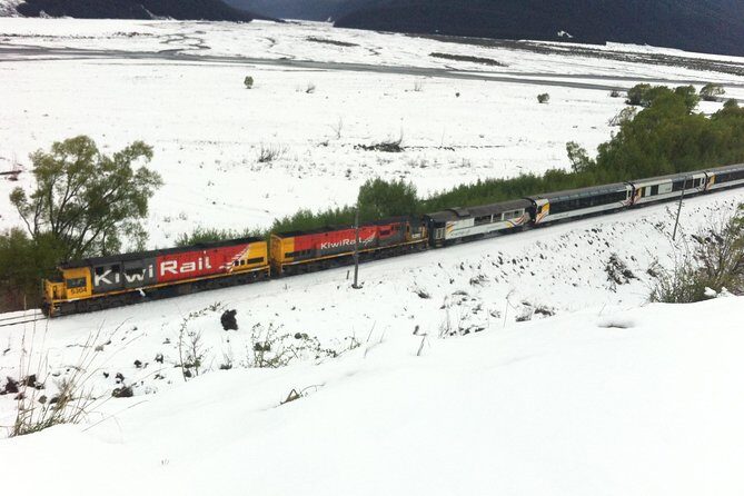 Tranz Alpine Train Tour - Scenic Train Ride from Christchurch to Greymouth