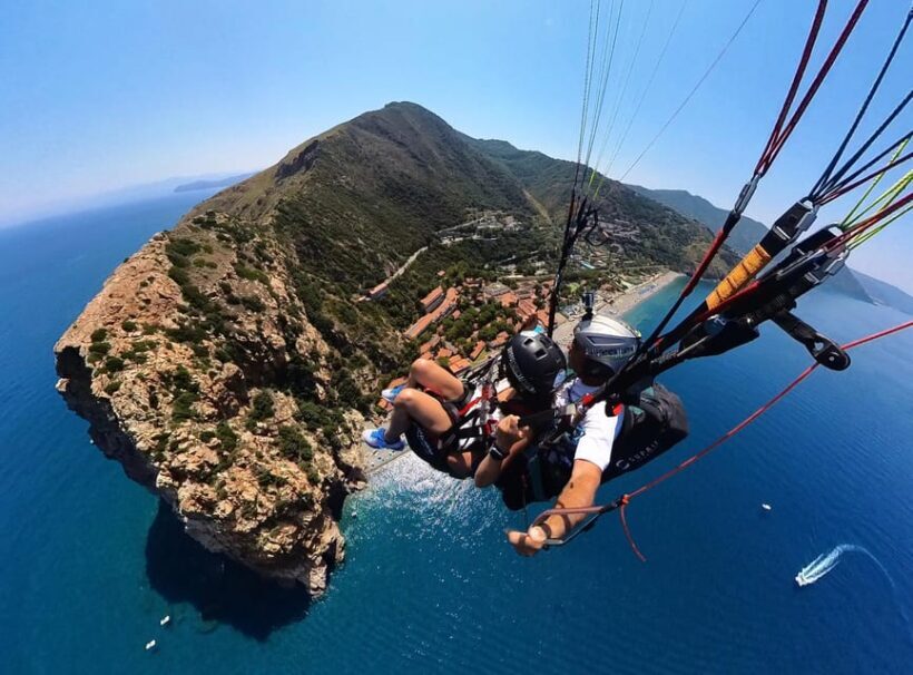 Trapani: Paragliding flight with GoPro photos and videos - The Experience in Detail