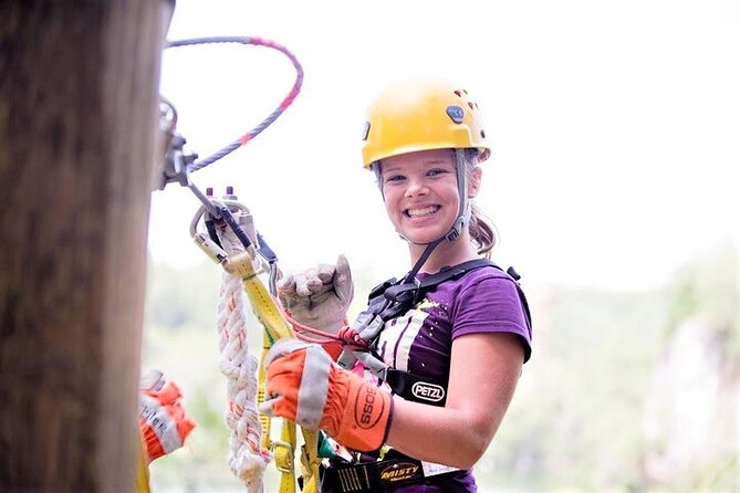 Treetop Express Zip Line Tour with 5 Zip Line Flights & 2 Sky Bridges Included - Key Points