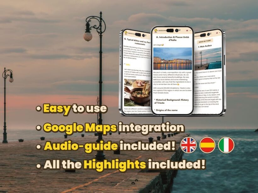 Trieste: digital audioguide made with a local for your tour - What Our Readers Say