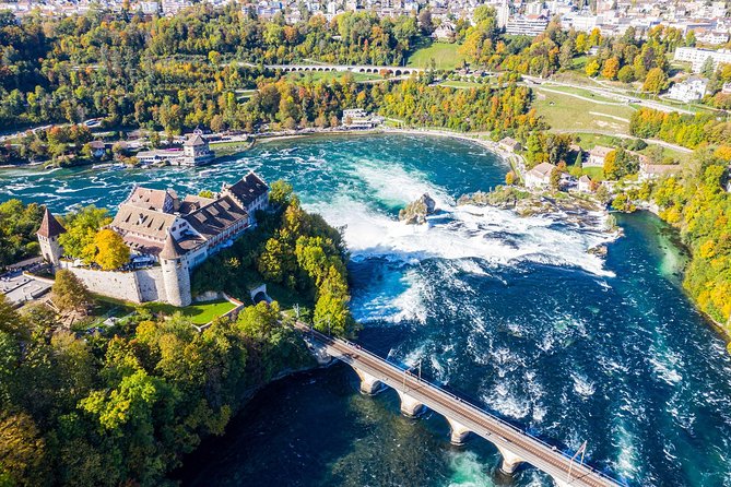 Trip From Zurich to Germanys Black Forest & Swiss Rhine Falls - Visiting the Rhine Falls