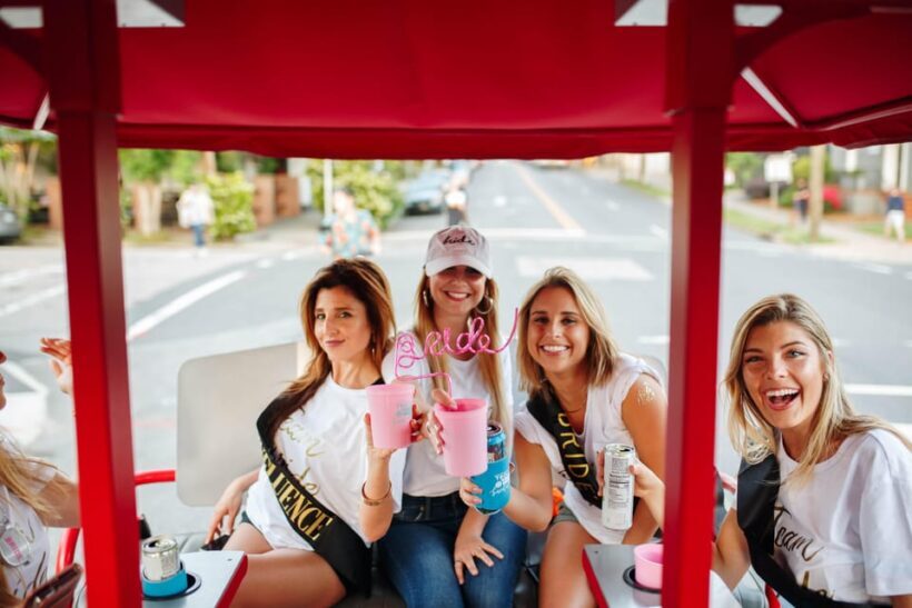 Trolley Pub Party Bike through St. Pete with Bar+Mural Stops - An Honest Look at the Trolley Pub Party Bike Experience