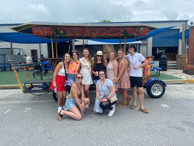 Trolley Pub Party Bike through St. Pete with Bar+Mural Stops - FAQ
