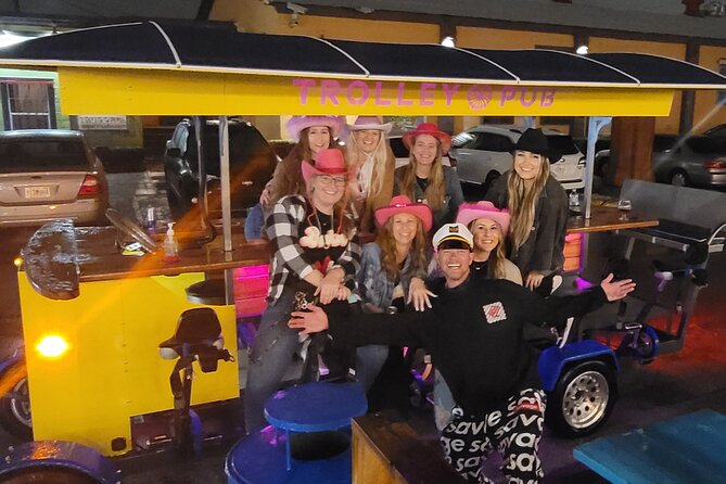 Trolley Pub Party Bike Through St. Pete With Bar+Mural Stops - What to Expect on Your Tour