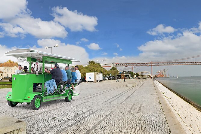 Tropical BeerBike in Tejo River Lisbon - Meeting Point and Transportation