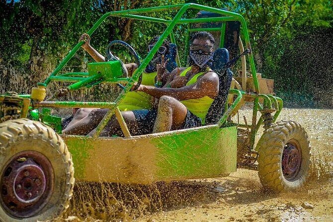 Tropical Buggy Tour to Water Cave and Macao Beach - Transportation & Group Size