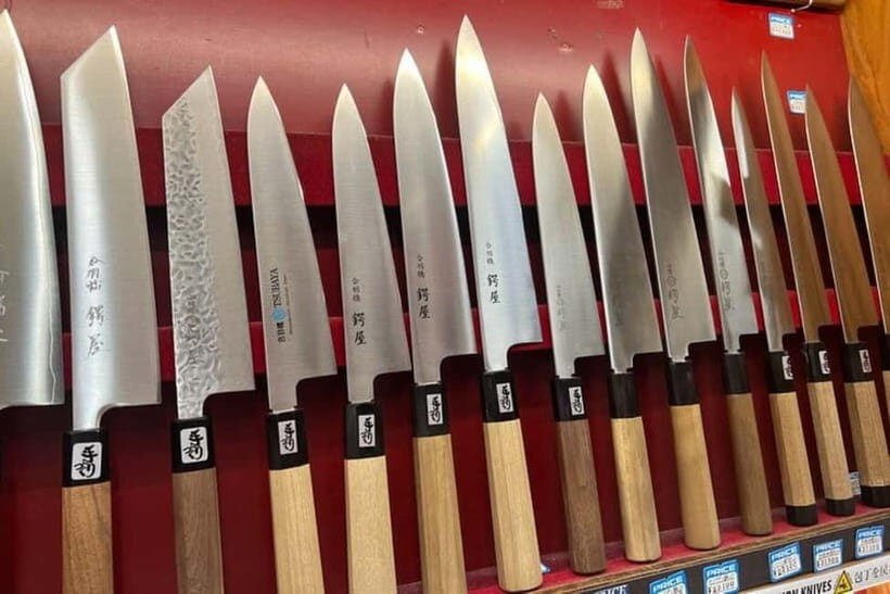 Tsukiji and Asakusa Kappabashi Knife Shop Tour with Guide - Key Points