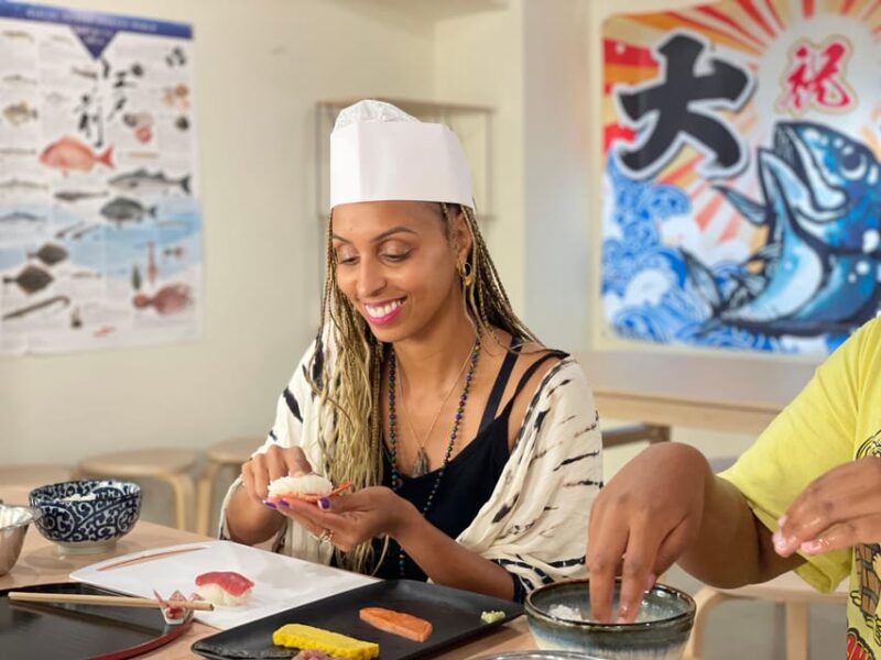 Tsukiji: Fish Market Guided Tour and Sushi Making With Chef - Tour Highlights and Inclusions