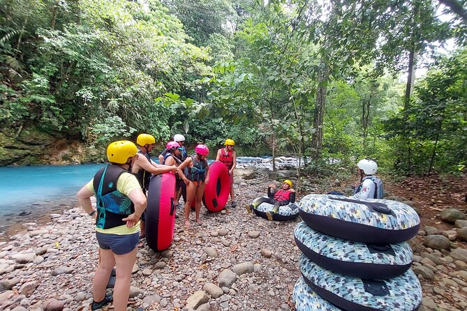 Tubing in Rio Celeste - Capturing Memorable Moments