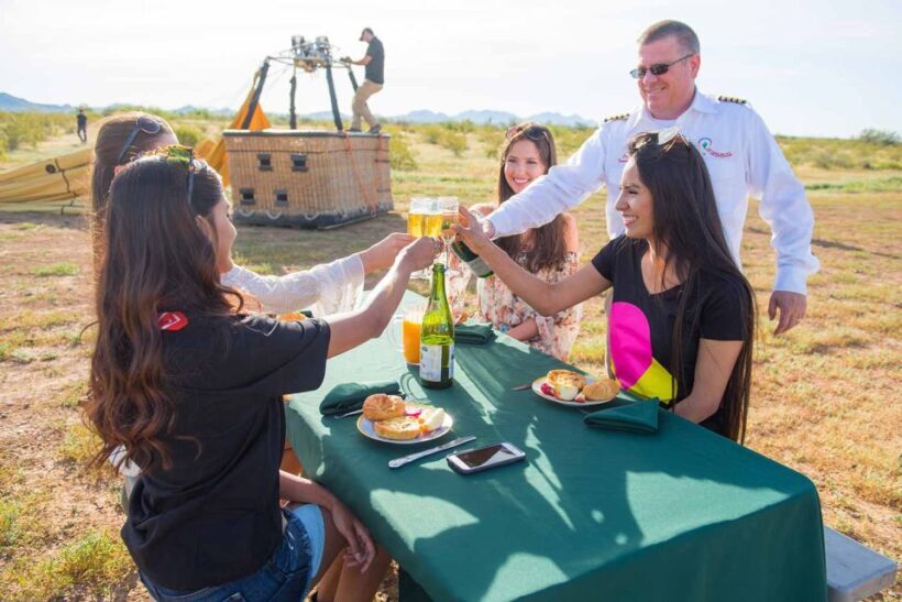 Tucson: Hot Air Balloon Ride with Champagne and Breakfast - The Sum Up