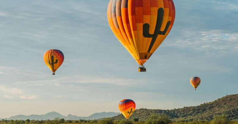 Tucson: Hot Air Balloon Ride with Champagne and Breakfast - The Itinerary in Detail