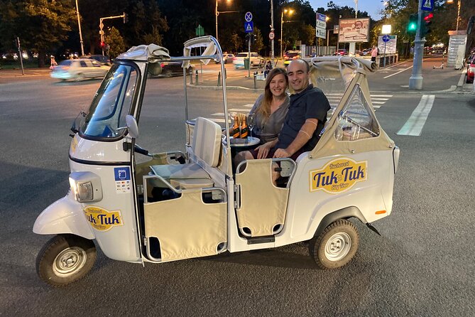 Tuk Tuk Bucharest Romantic Tour - Minibar Included - Itinerary Highlights