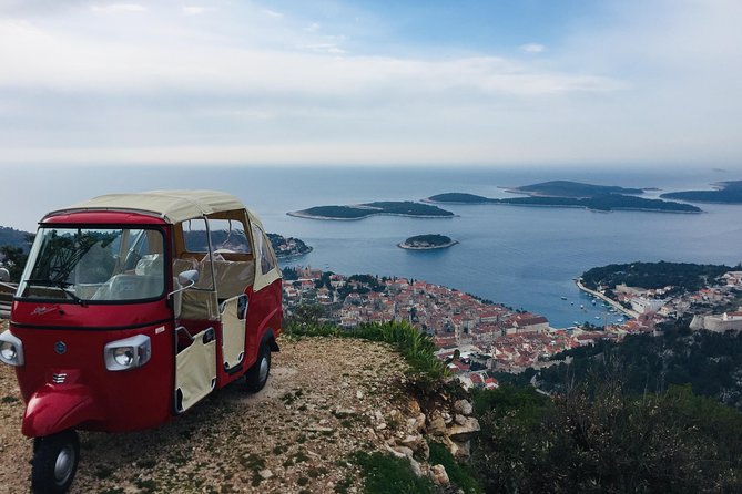 Tuk Tuk Sightseeing Tour of Hvar - Taking in the Scenic Countryside of Hvar