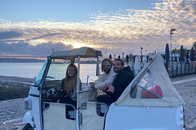 Tuktuk Adventure Through Lisbon - Learning About Lisbons Remarkable Monuments