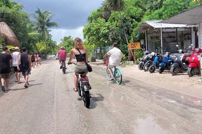 Tulum Area Experiences Guided E-Bike Tour- 3 Cenote's Snorkel/Swim & Local Lunch - FAQ