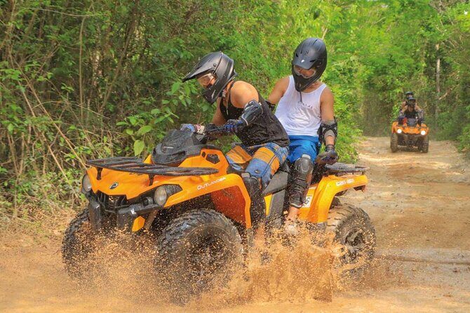 Tulum Half-Day Jungle Adventure ATV, Ziplines (4) & Mexican Snack - Transportation, Group Size, and Cost