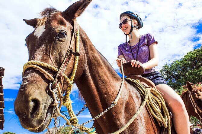 Tulum Jungle Horseback Ride + Cenote Dip & Traditional Lunch - Key Points