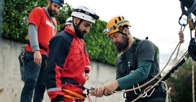 TUNNEL ABSEILING PLUS tour the underground - The Underground Fortress: A Hidden Piece of History